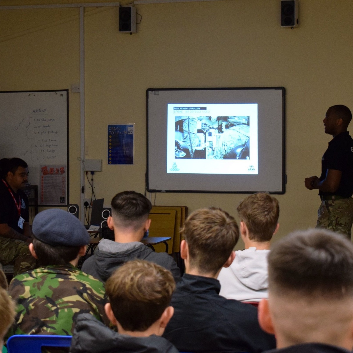Callington Community College - Royal Artillery and Infantry Careers ...