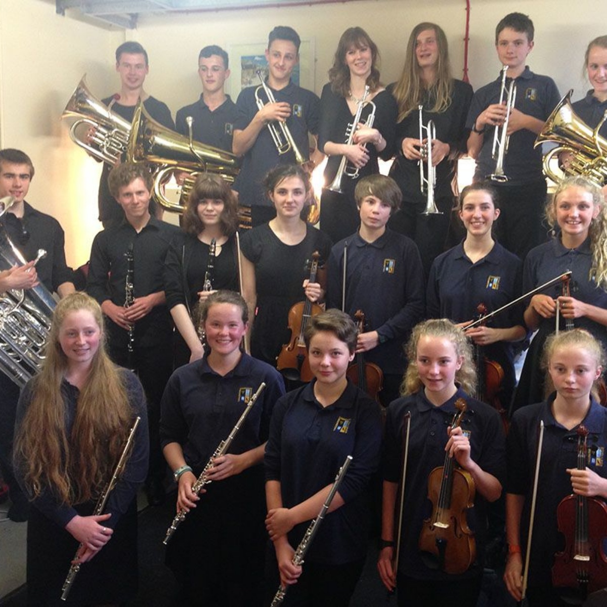 Callington Community College - Orchestra plays Hub Sounds