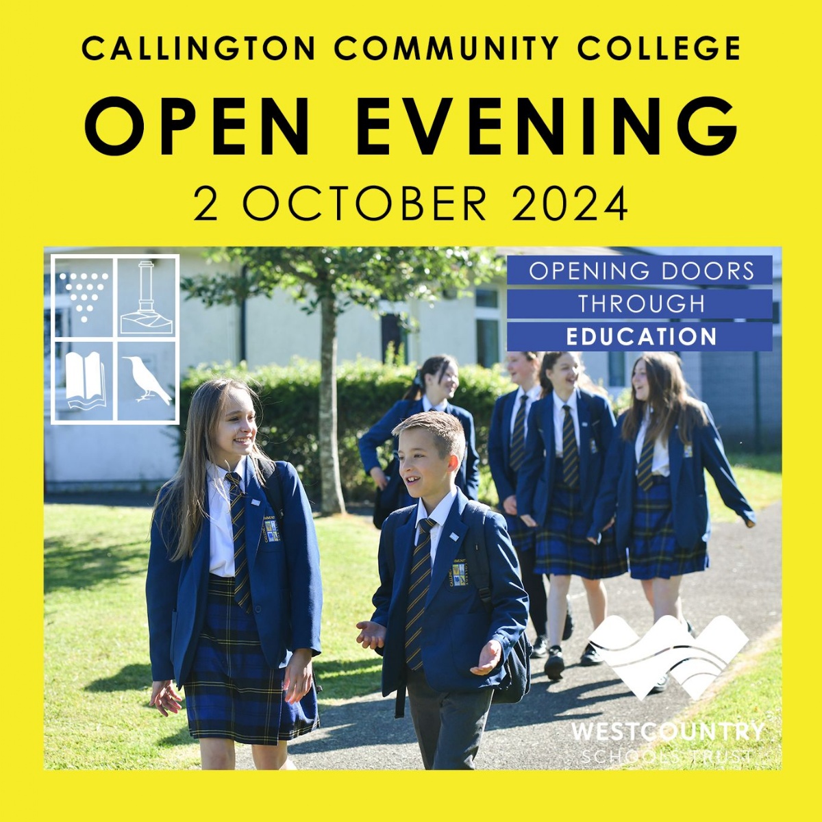 Callington Community College - OPEN EVENTS - Save the Date!